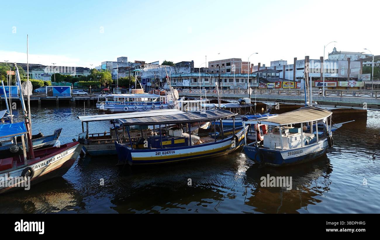 Una River Canal in Valenca valenca, bahia, brazil - april 18, 2025 ...