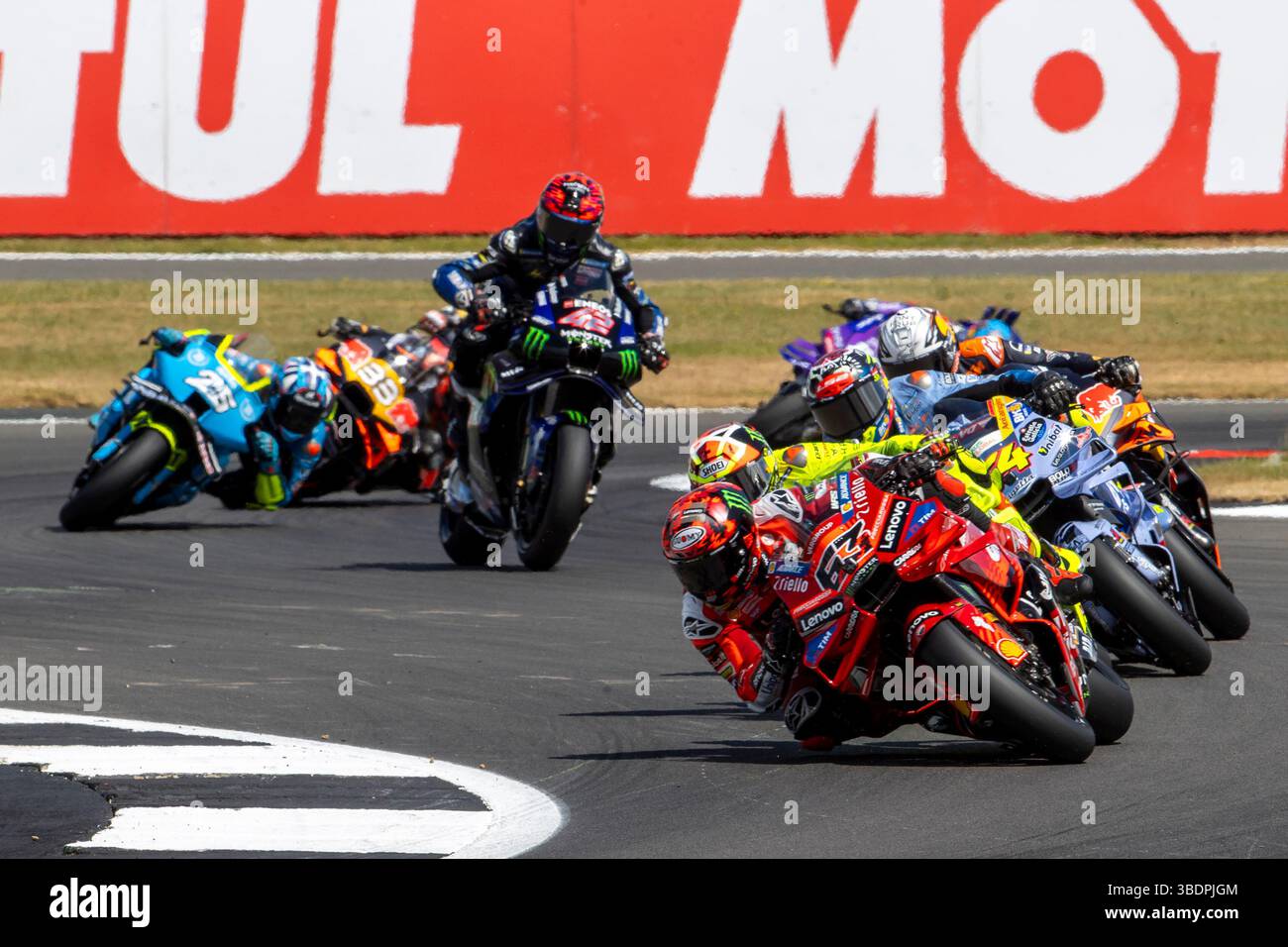 Silverstone Circuit, Silverstone, Northamptonshire, UK. 25th May, 2025. 2025 MotoGP Tissot Grand ...