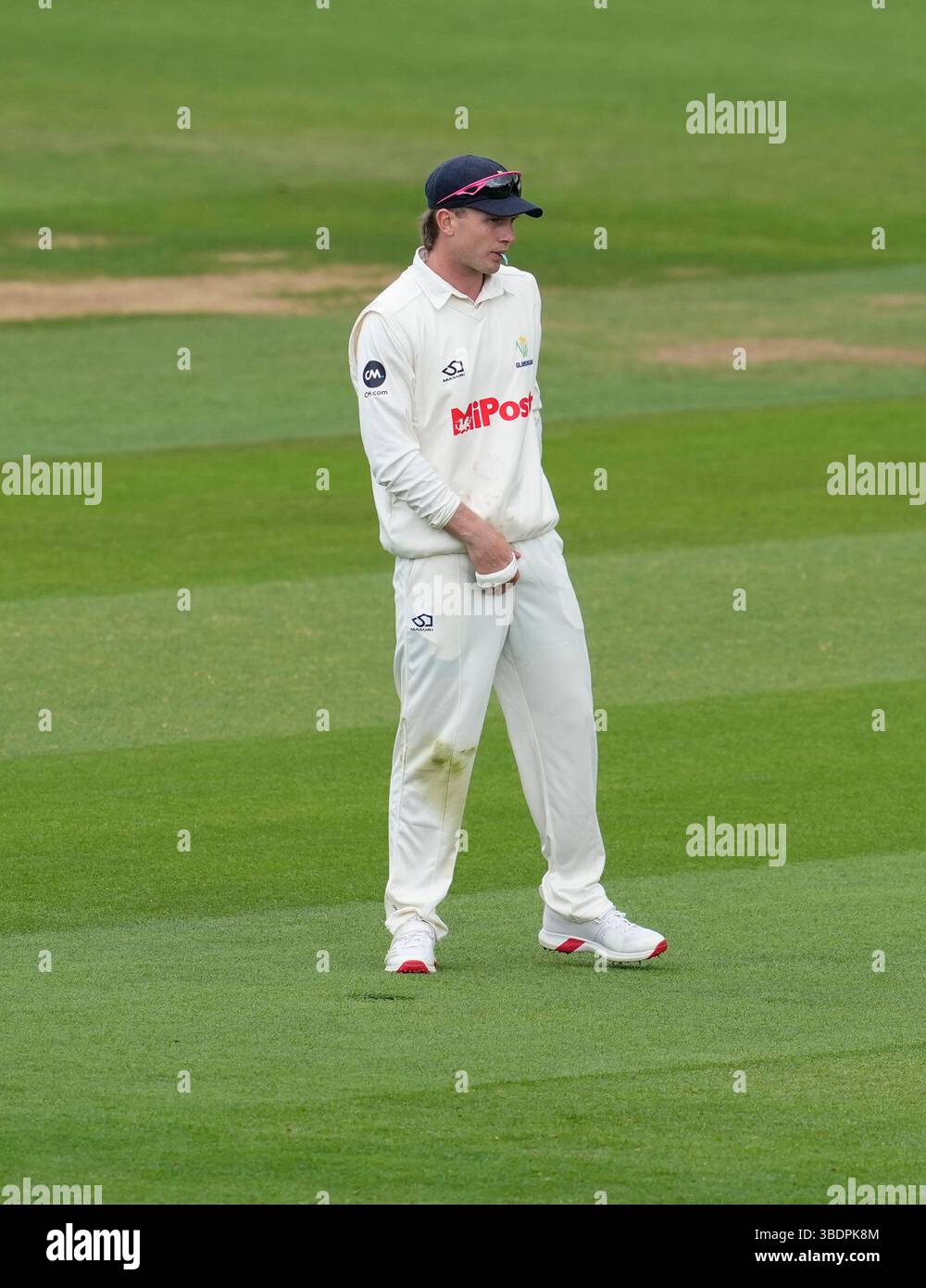 Cardiff,UK, 25 May 2025 Tom Bevan of Glamorgan during the Rothesay ...