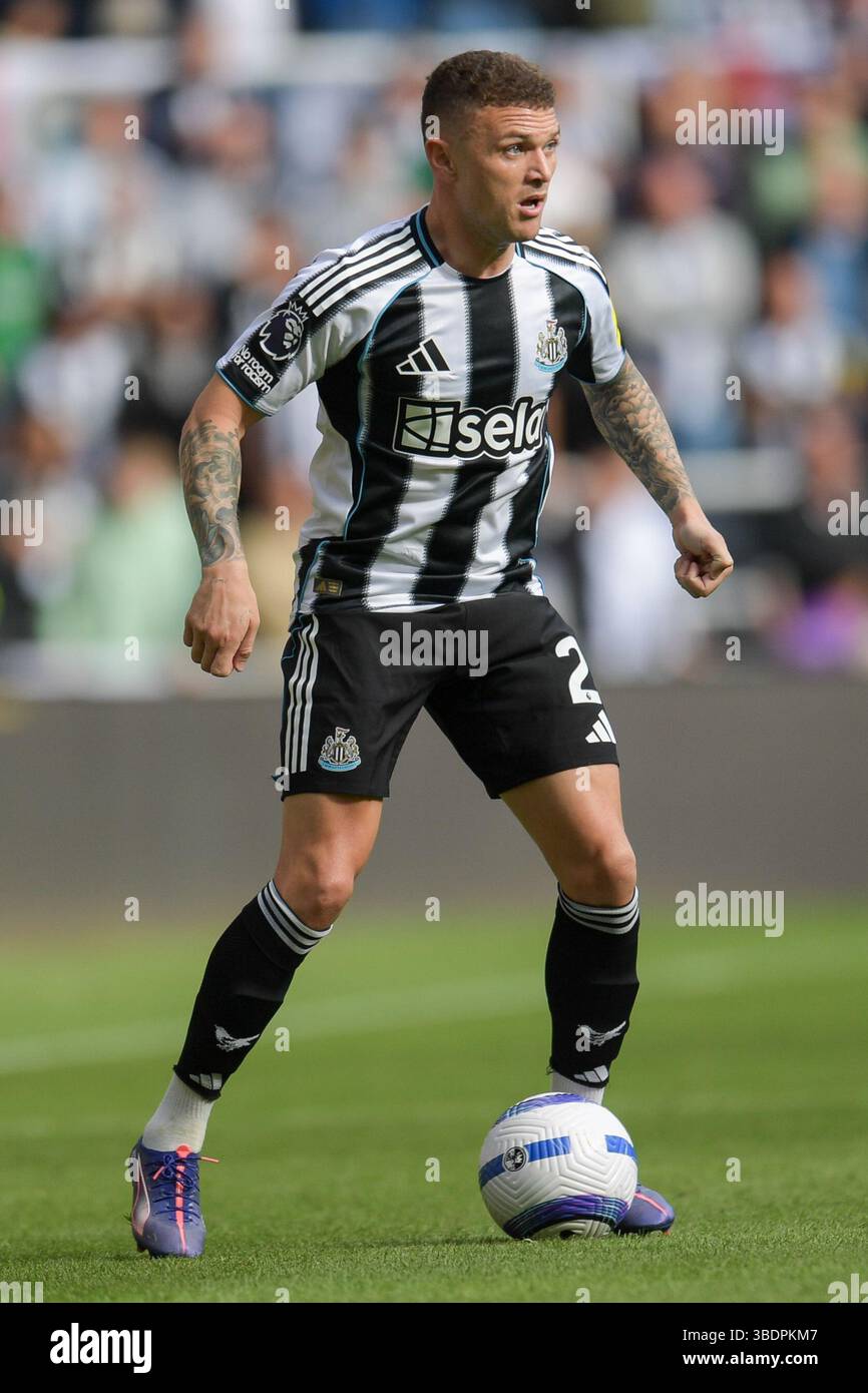 Newcastle United's Kieran Trippier during the Premier League match ...