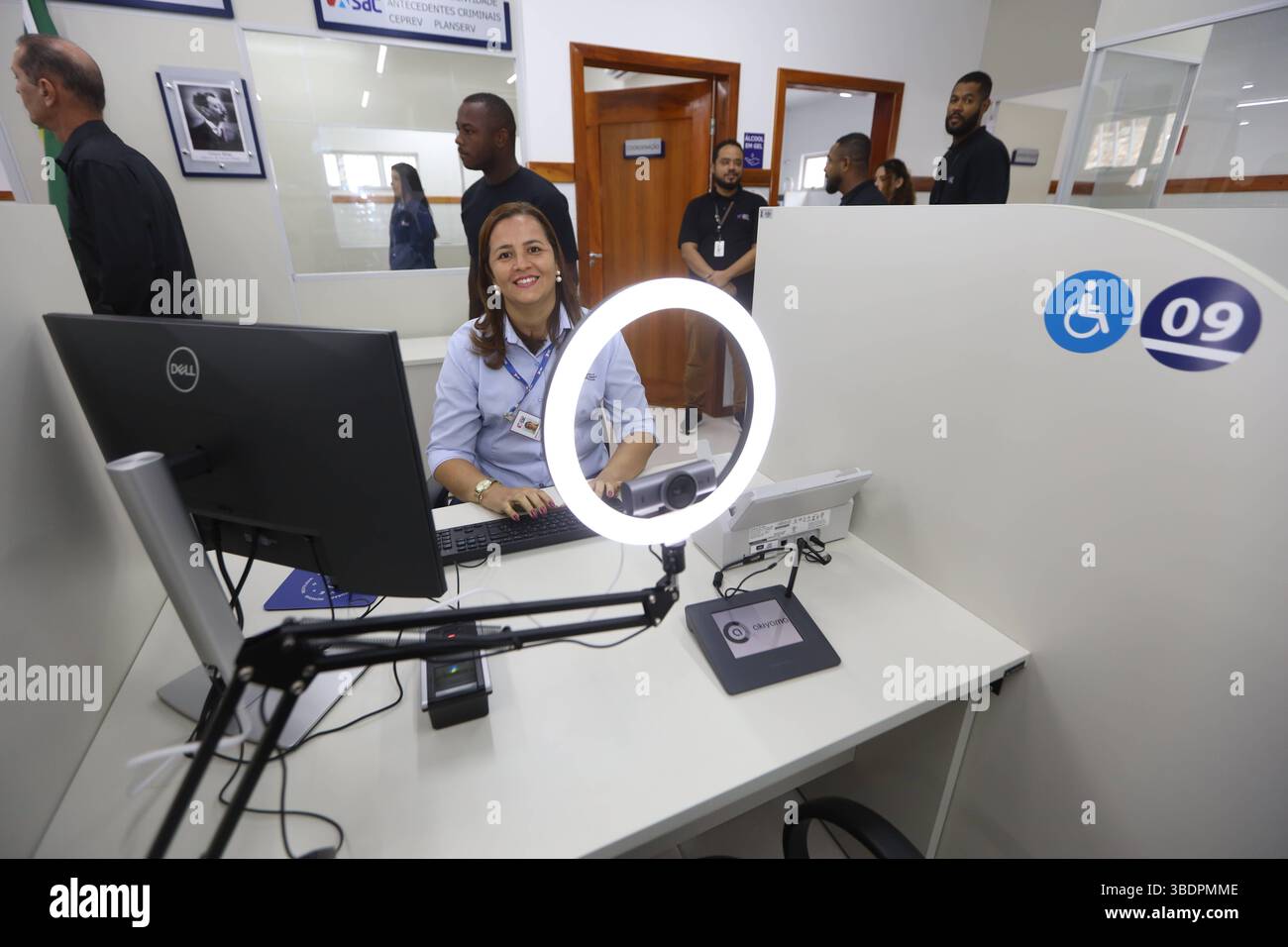 SAC service point gandu, bahia, brazil - may 4, 2025: SAC service point ...