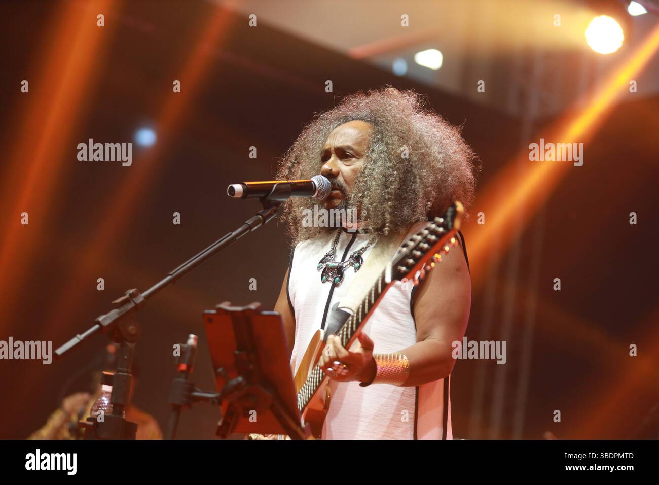 chico cesar during a show in Salvador salvador, bahia, brazil - may 7 ...