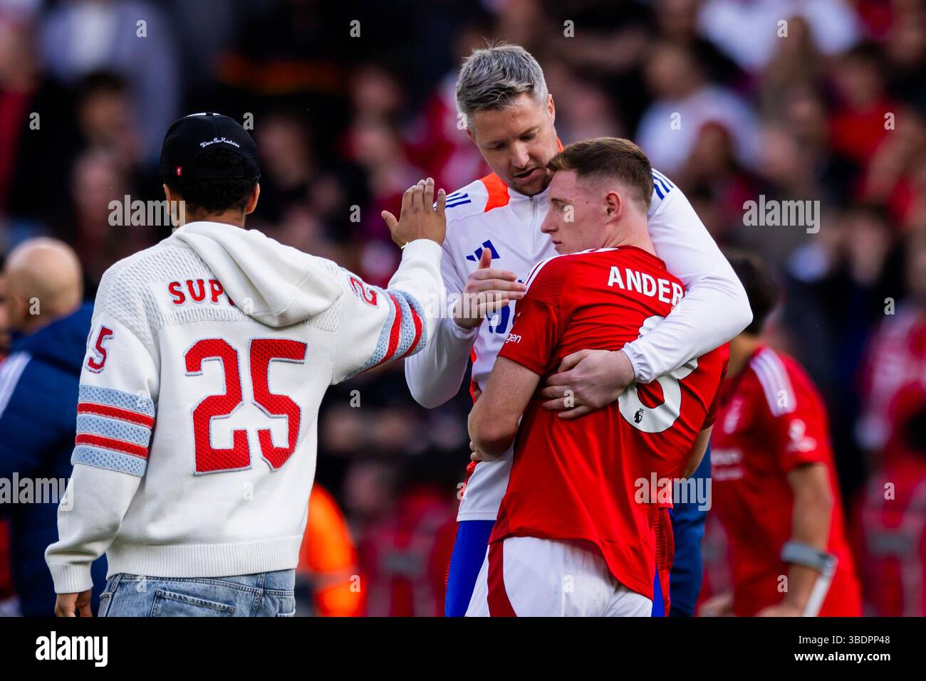 The City Ground, Nottingham, UK. 25th May, 2025. Premier League ...