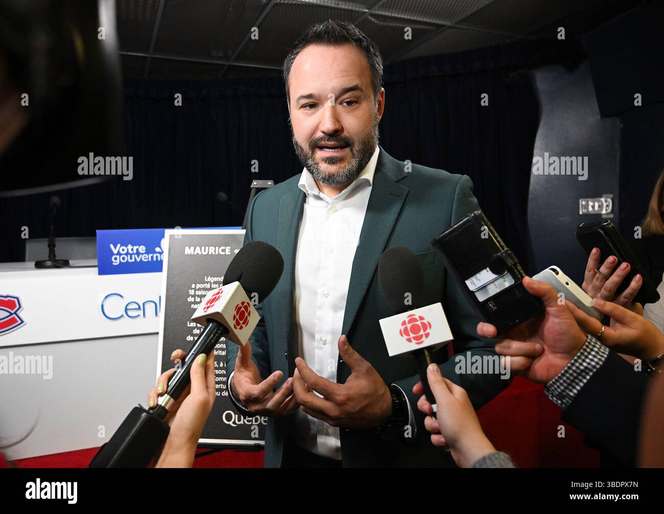 Montreal, Canada. 25th May, 2025. Quebec Minister of Culture and ...