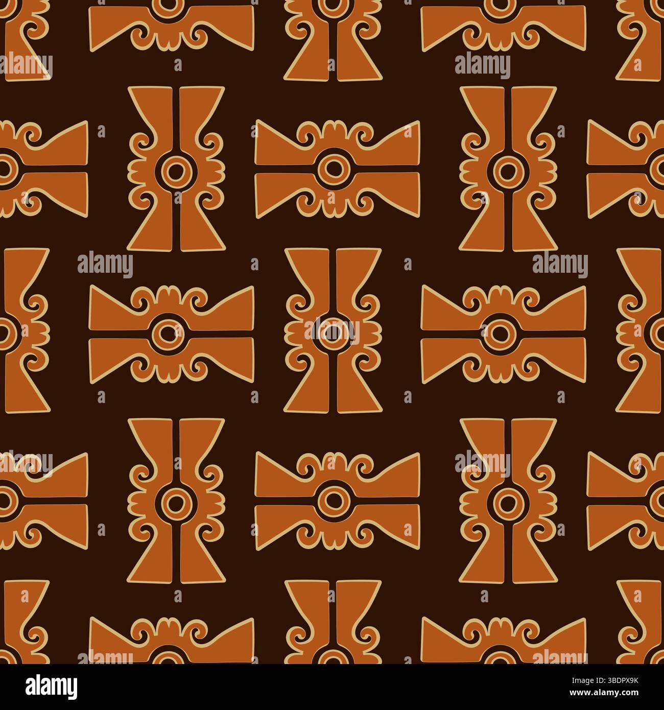 Aztec ceremonial art Stock Vector Images - Alamy