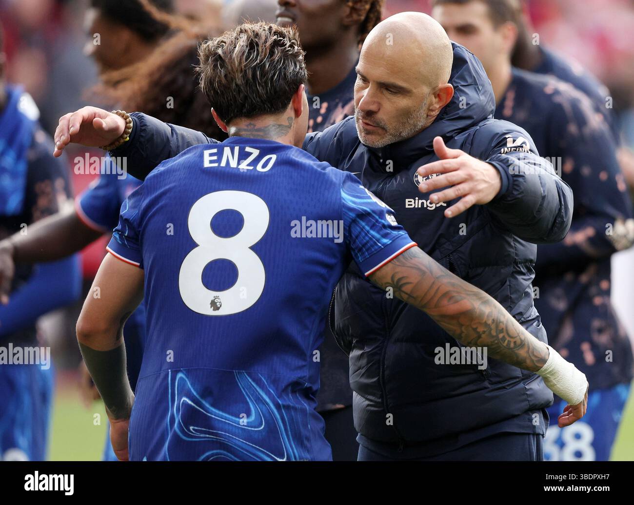 ENZO FERNANDEZ & ENZO MARESCA NOTTINGHAM FOREST FC V CHELSEA FC ...