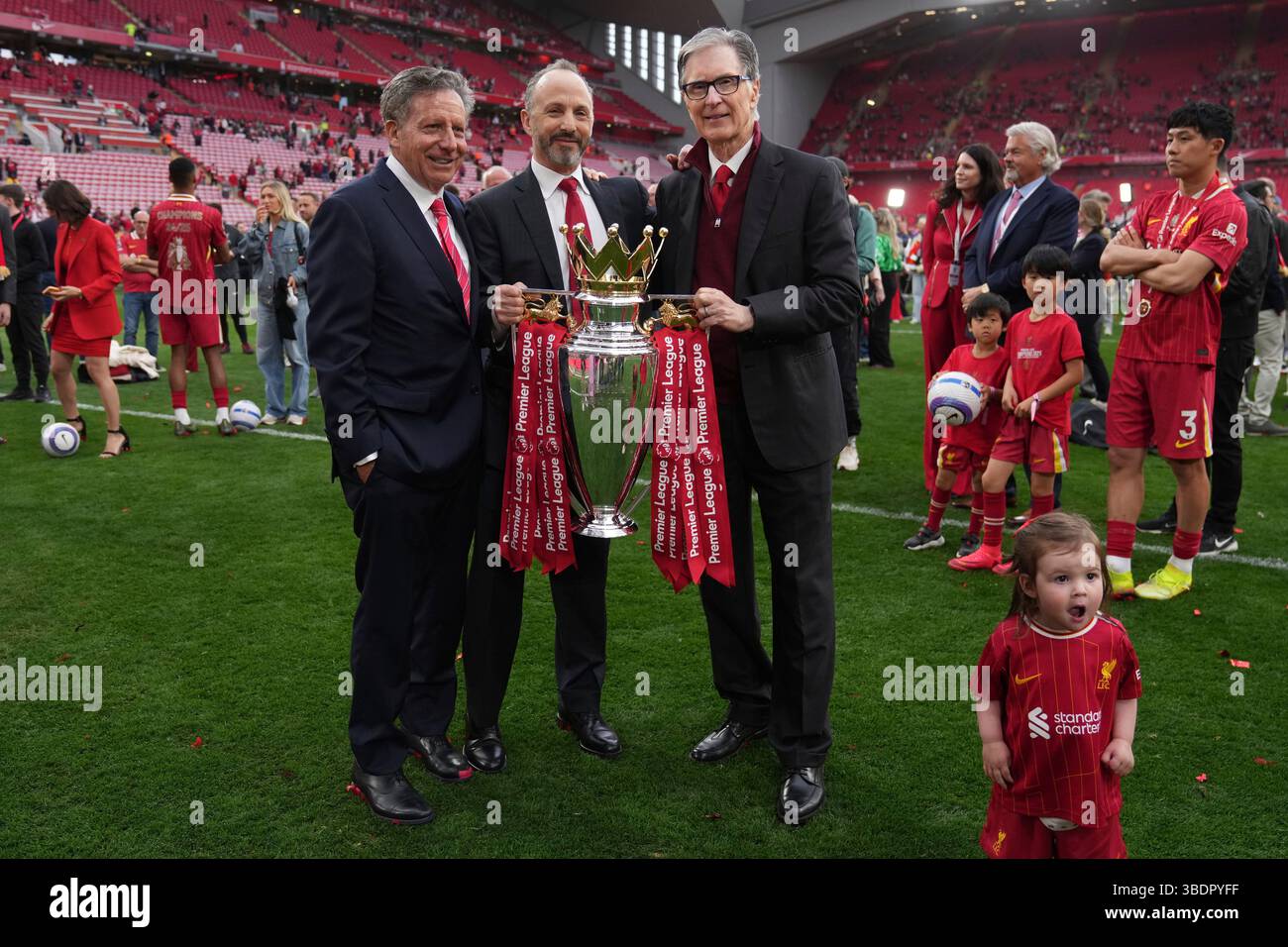 Chairperson Boston Red Sox Tom Werner, left, President Fenway Sports ...