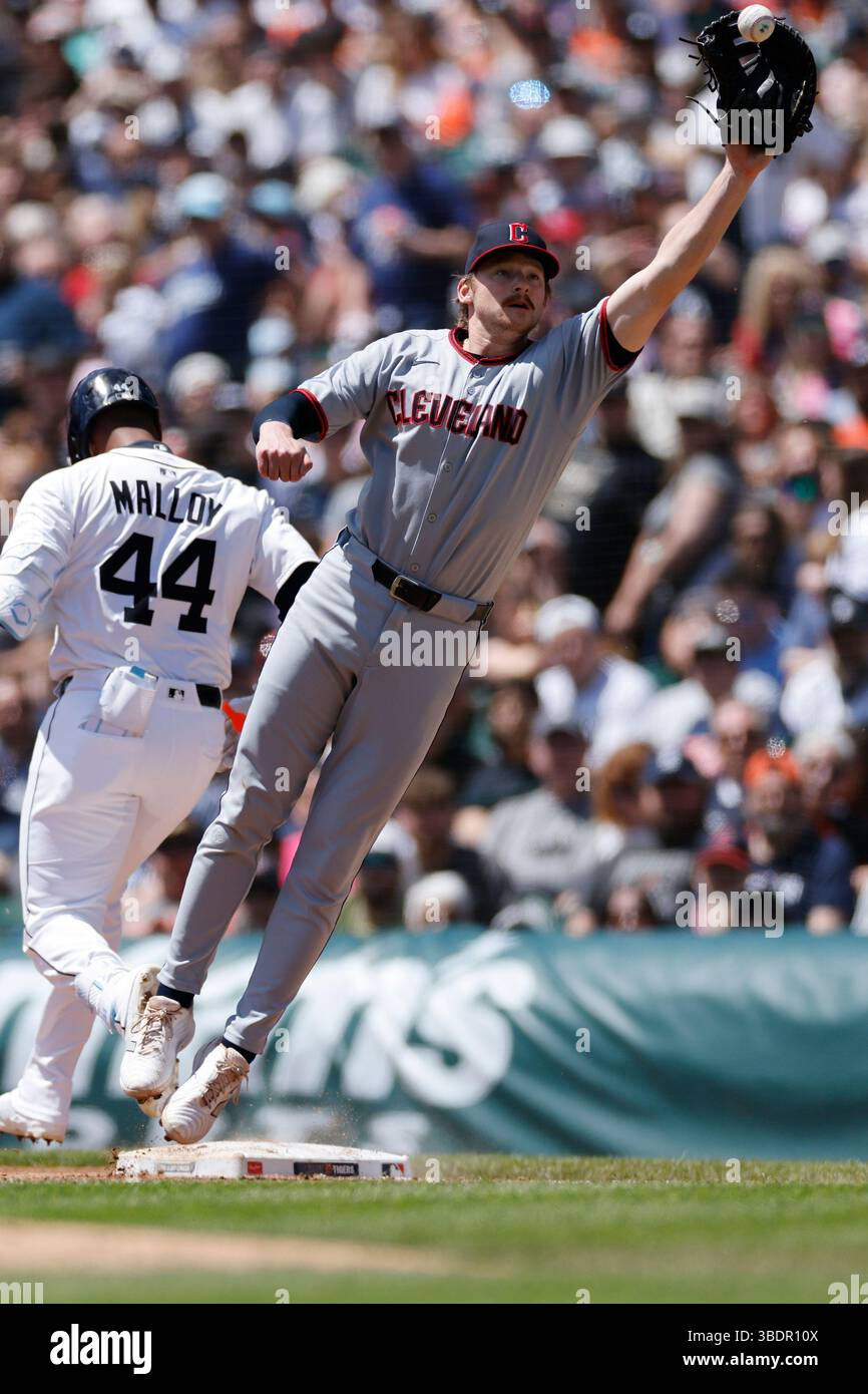 DETROIT, MI - MAY 25: Detroit Tigers outfielder Justyn-Henry Malloy #44 ...