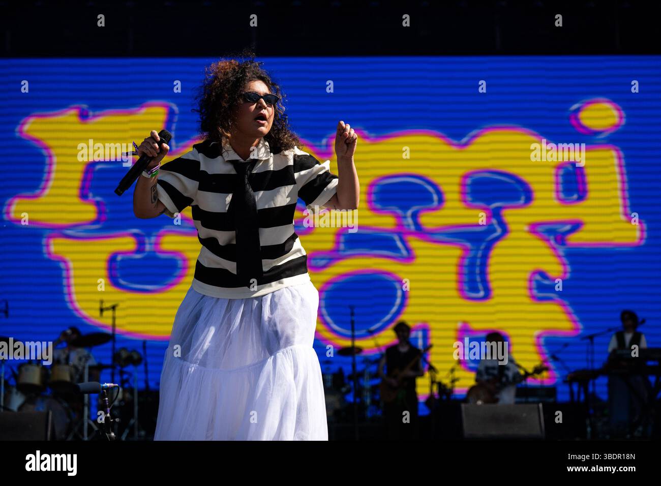 Napa, USA. 24th May, 2025. Remi Wolf performs on Day 1 of BottleRock ...