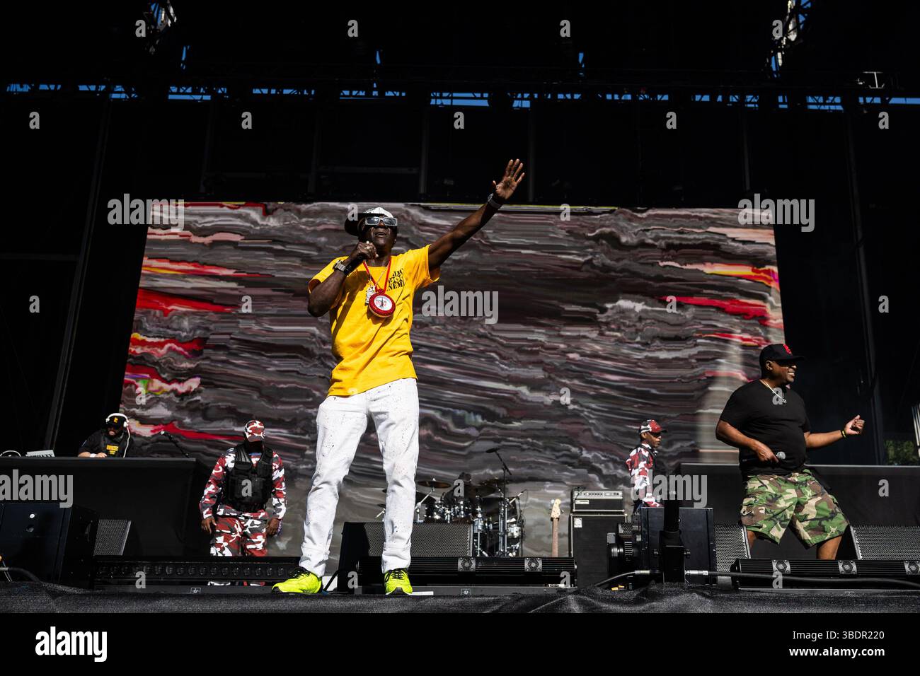 Napa, USA. 24th May, 2025. Public Enemy - Chuck D and Flavor Flav ...