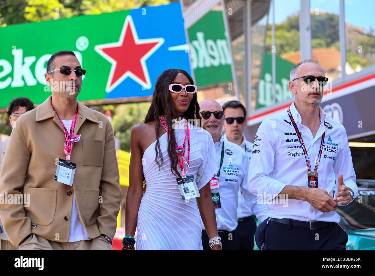 Naomi Elaine Campbell (GBR) fashion model. - Raceday Formula 1 Tag ...