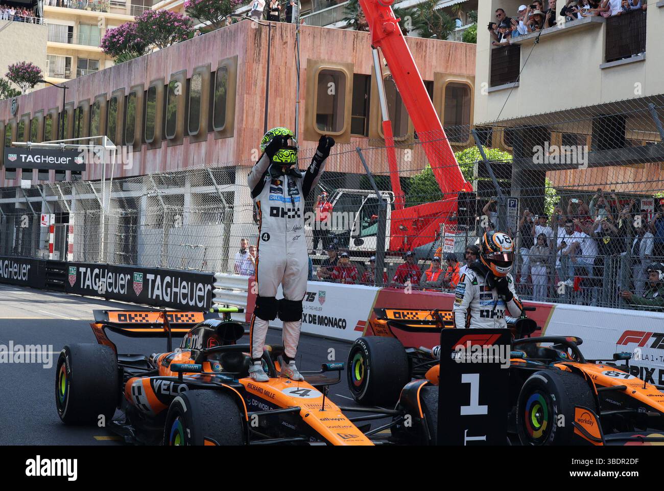 Monte Carlo, Monaco. 25th May, 2025. 25.05.2025, Circuit de Monaco ...
