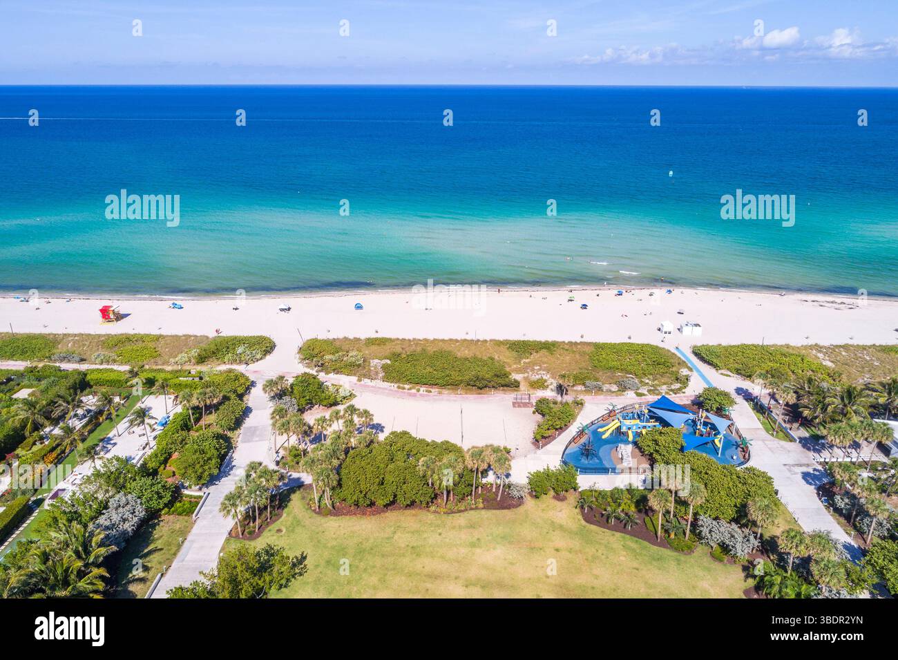 Miami Beach Florida,North Beach,Altos Del Mar Park,Atlantic Ocean ...