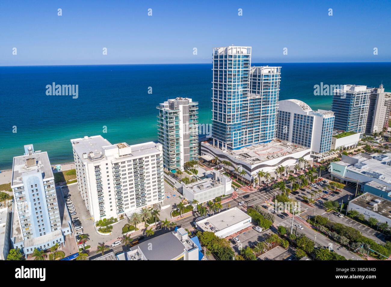Miami Beach Florida,North Beach,Atlantic Ocean oceanfront waterfront ...