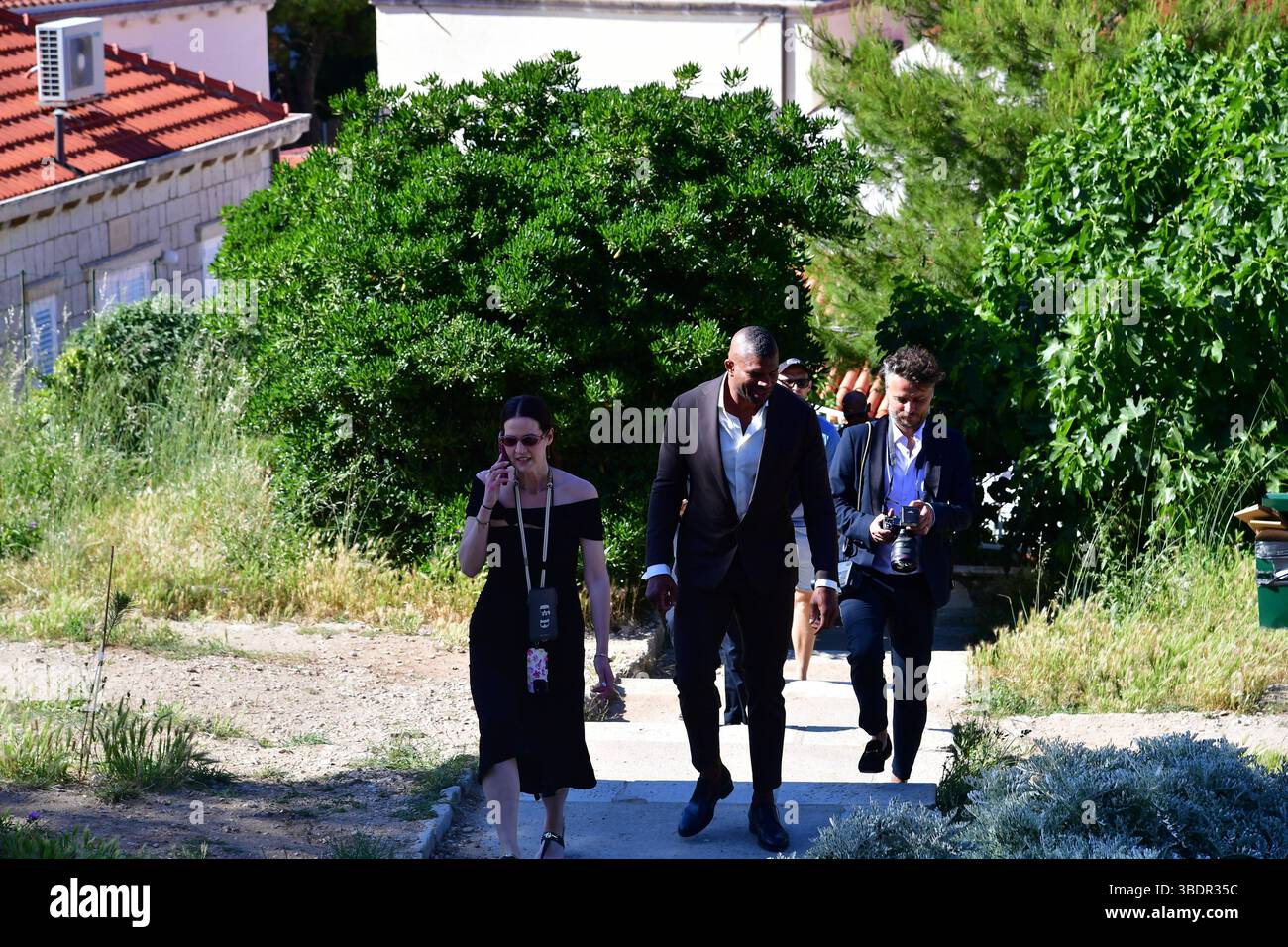 Dubrovnik, Croatia, 250525. The wedding of Dutch MMA fighter Alistair ...