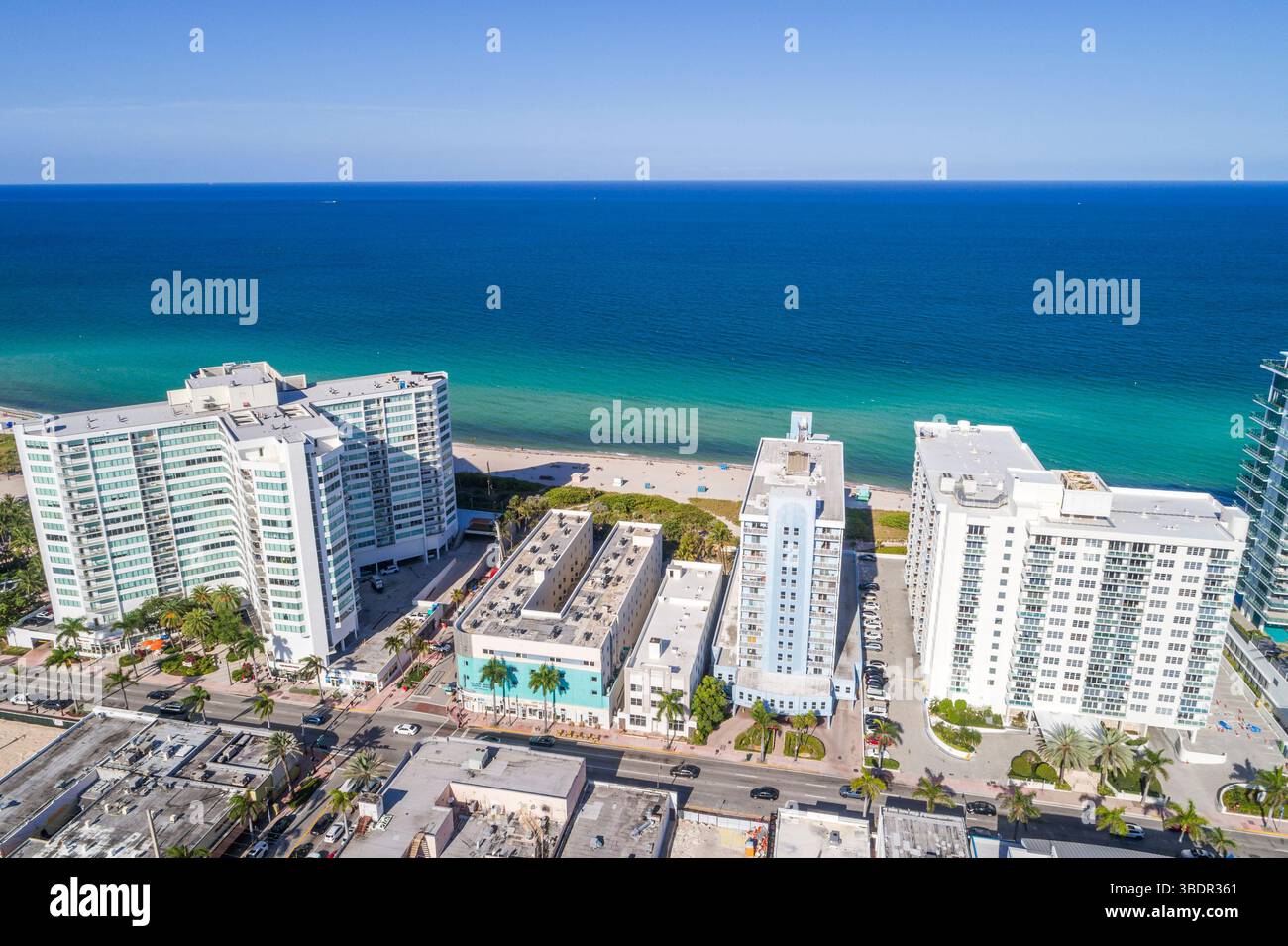 Collins avenue 7000 block hi-res stock photography and images - Alamy