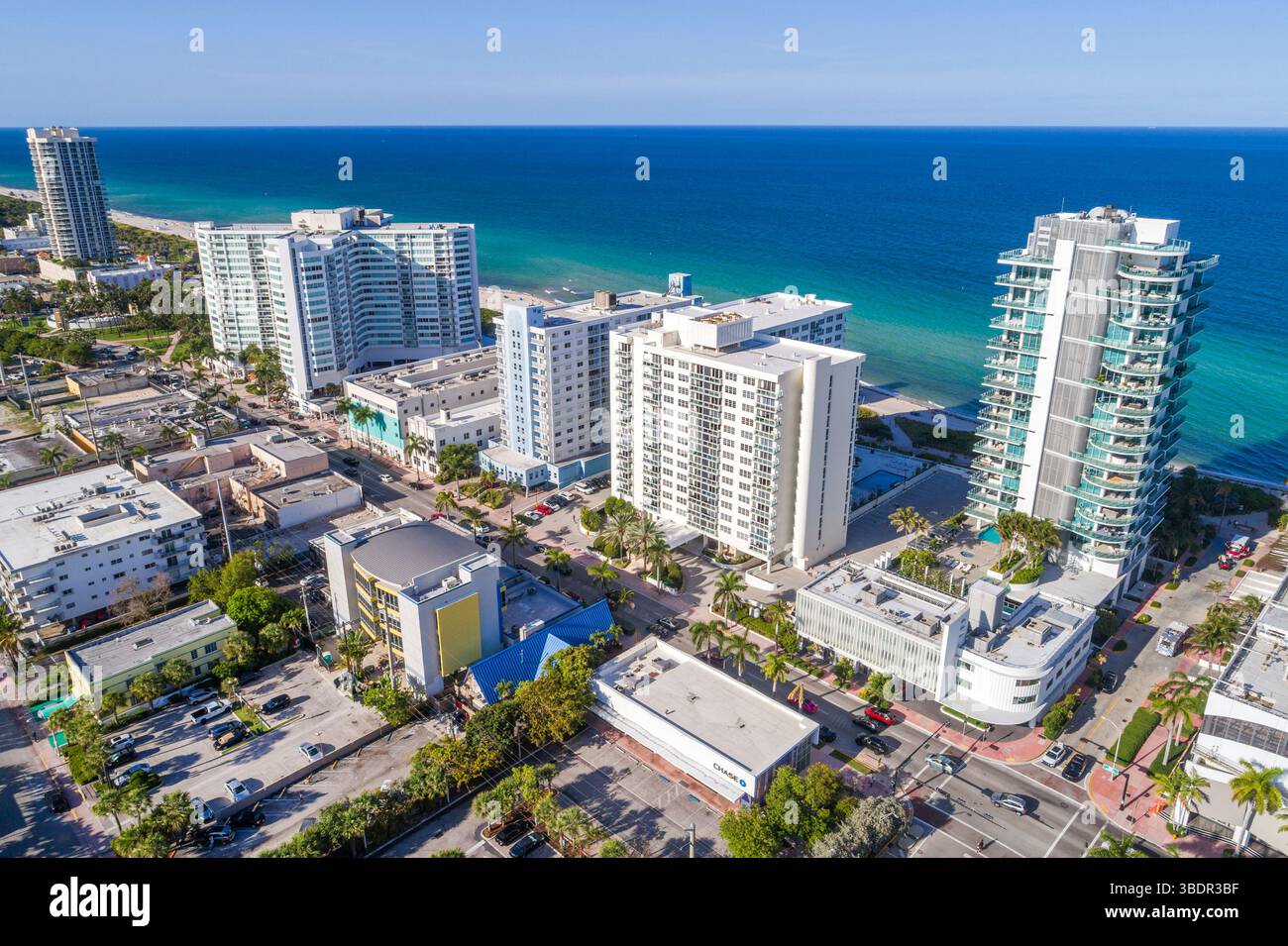 Miami Beach Florida,North Beach,Atlantic Ocean oceanfront waterfront ...