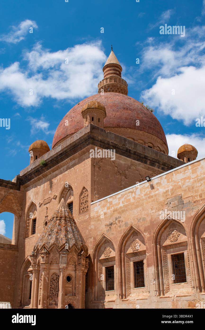 Dogubayazıt, Turkey: dome of Ishak Pasha Palace, semi-ruined palace of ...