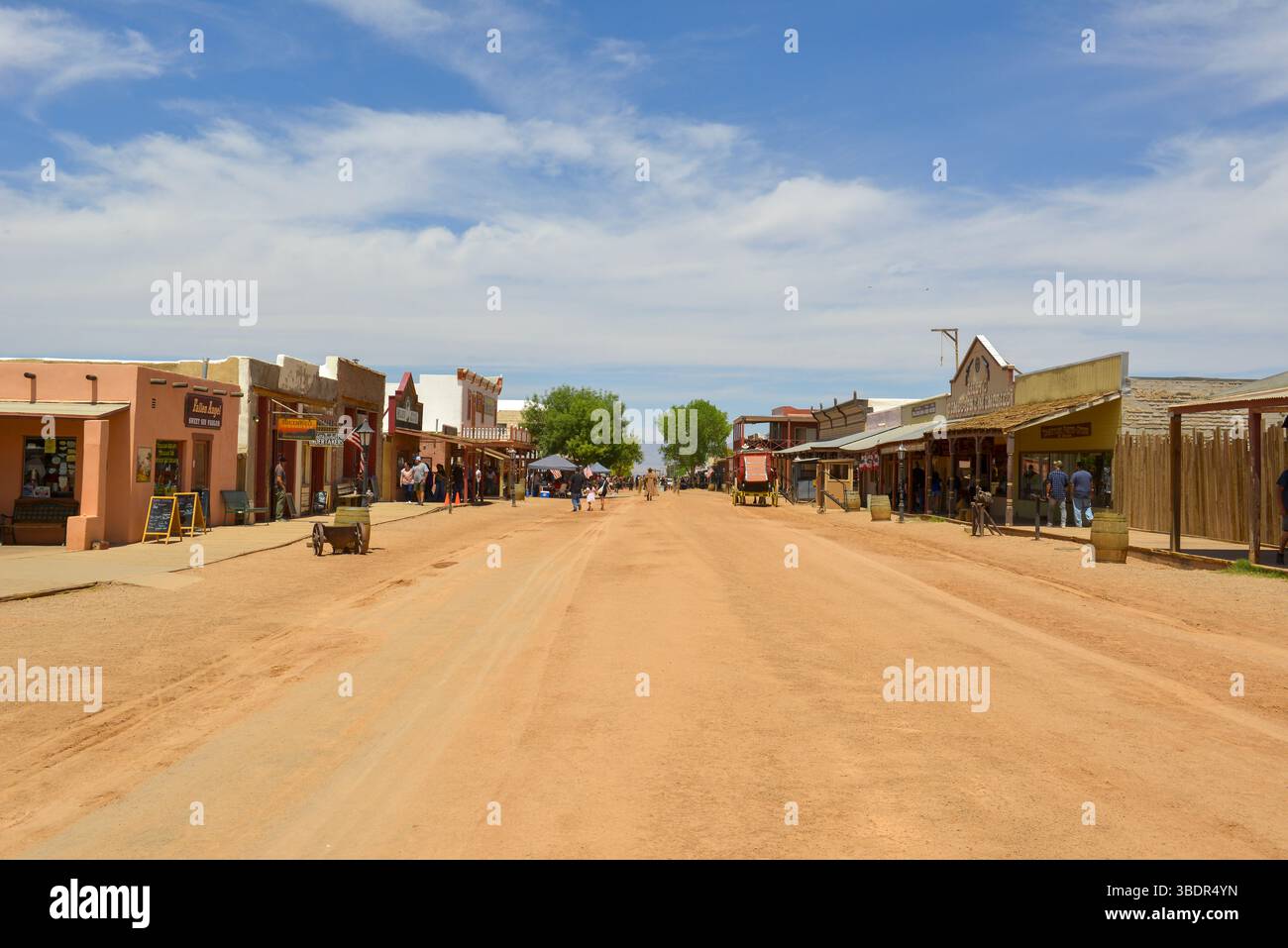Allen Street in downtown Tombstone, Arizona Stock Photo - Alamy