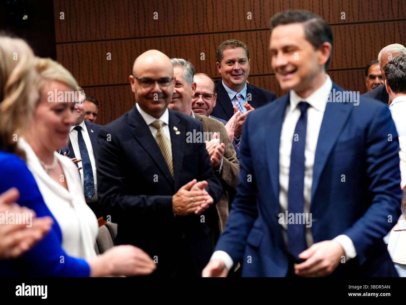 Ottawa, Can. 25th May, 2025. Conservative MP Andrew Scheer, who will ...