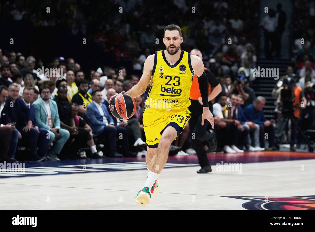 Fenerbahce's Marko Guduric in action during the Euroleague final ...