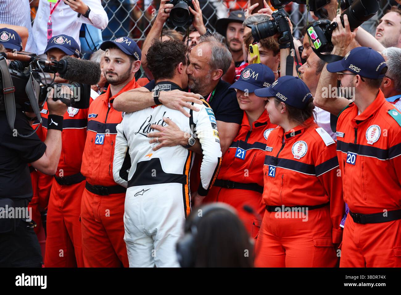 Monte-Carlo, Monaco. 25th May, 2025. #4 Lando Norris (GBR, McLaren F1 ...