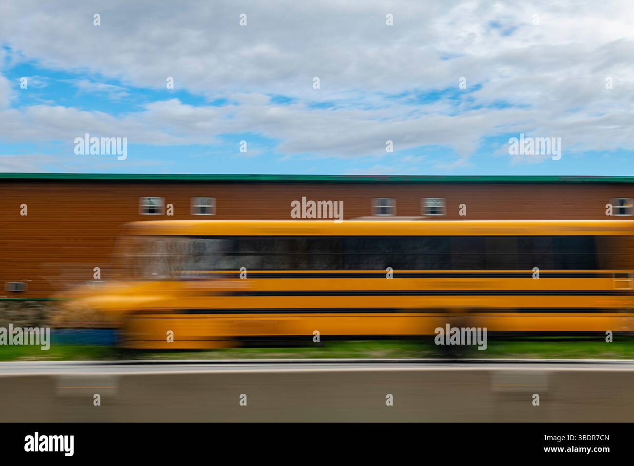 Waiting school bus in hi-res stock photography and images - Alamy