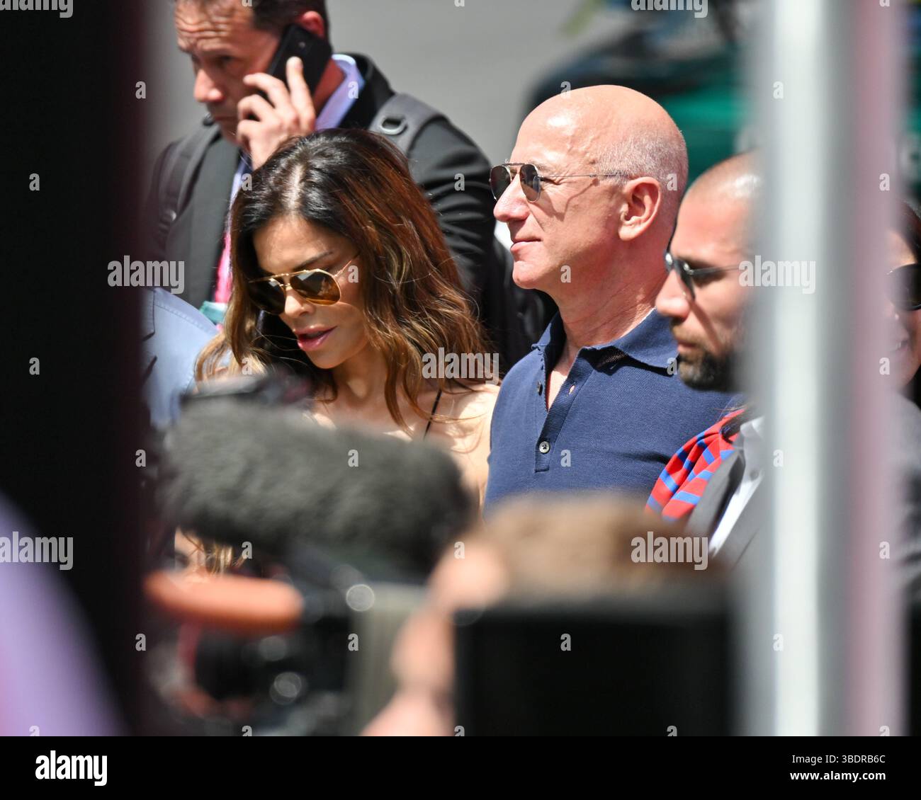 Monaco, Jeff Bezos and Lauren Sanchez at the Monaco GP 2025. photo ...