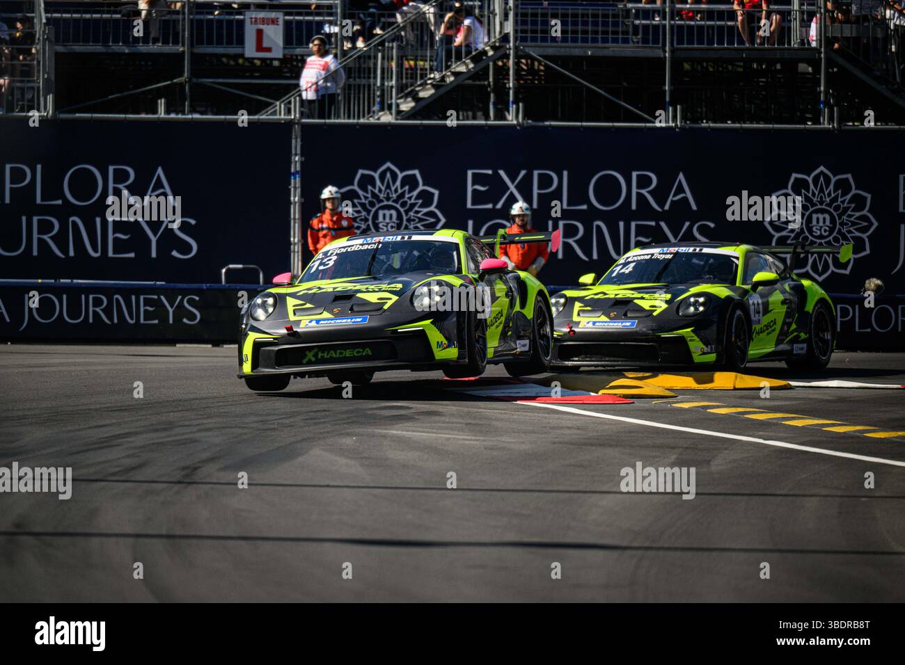 #13 Anders Fjordbach (DNK, Hadeca Racing), #14 Mikel Azcona Troyas (ESP ...