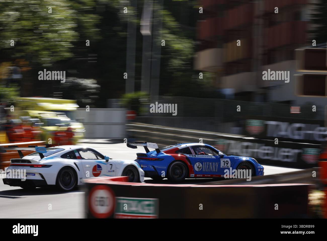 #7 (ITA, Dinamic Motorsport), #19 Anthony Imperato (USA, Ombra Racing ...