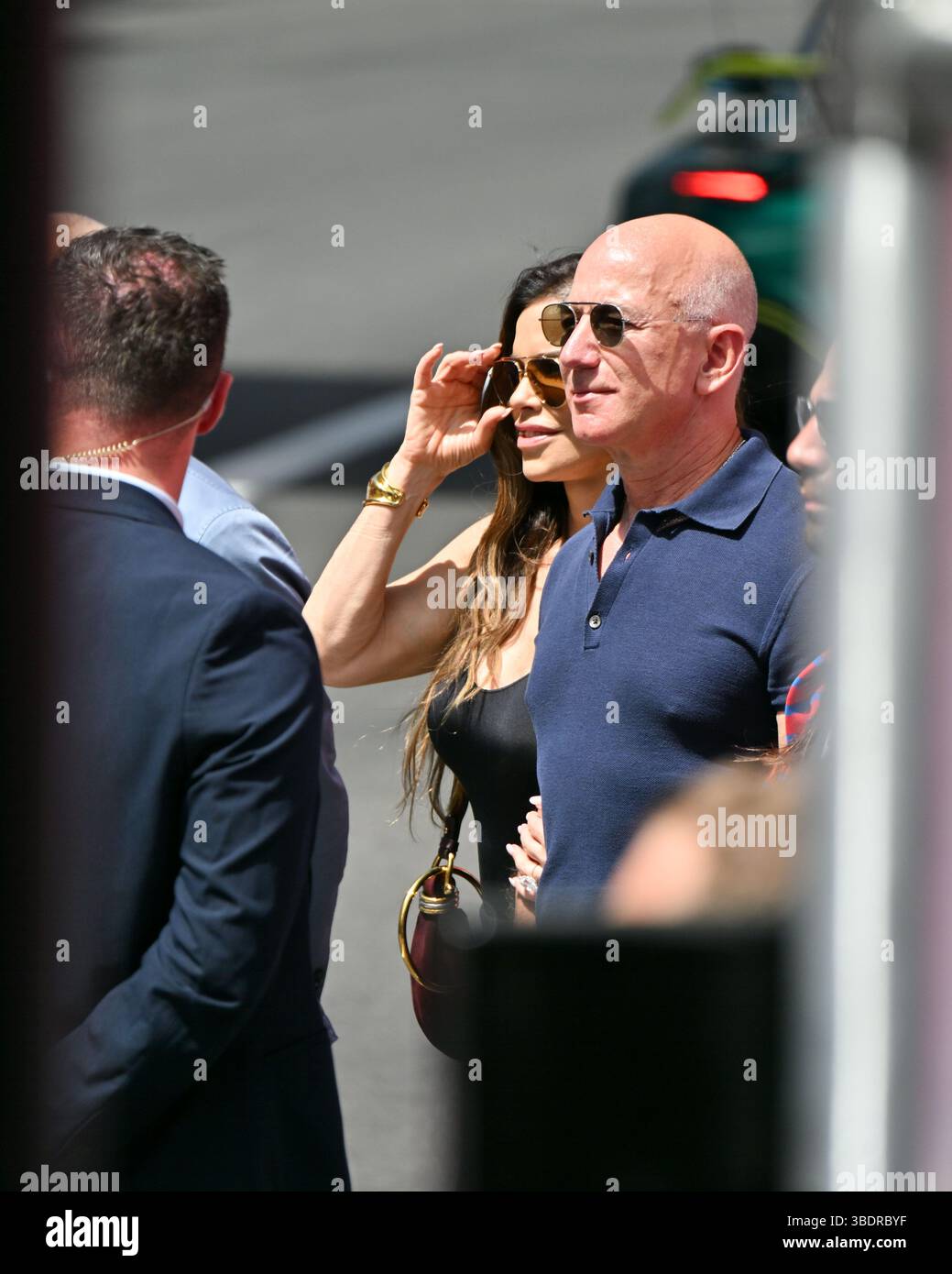 Monaco, Jeff Bezos and Lauren Sanchez at the Monaco GP 2025. photo ...