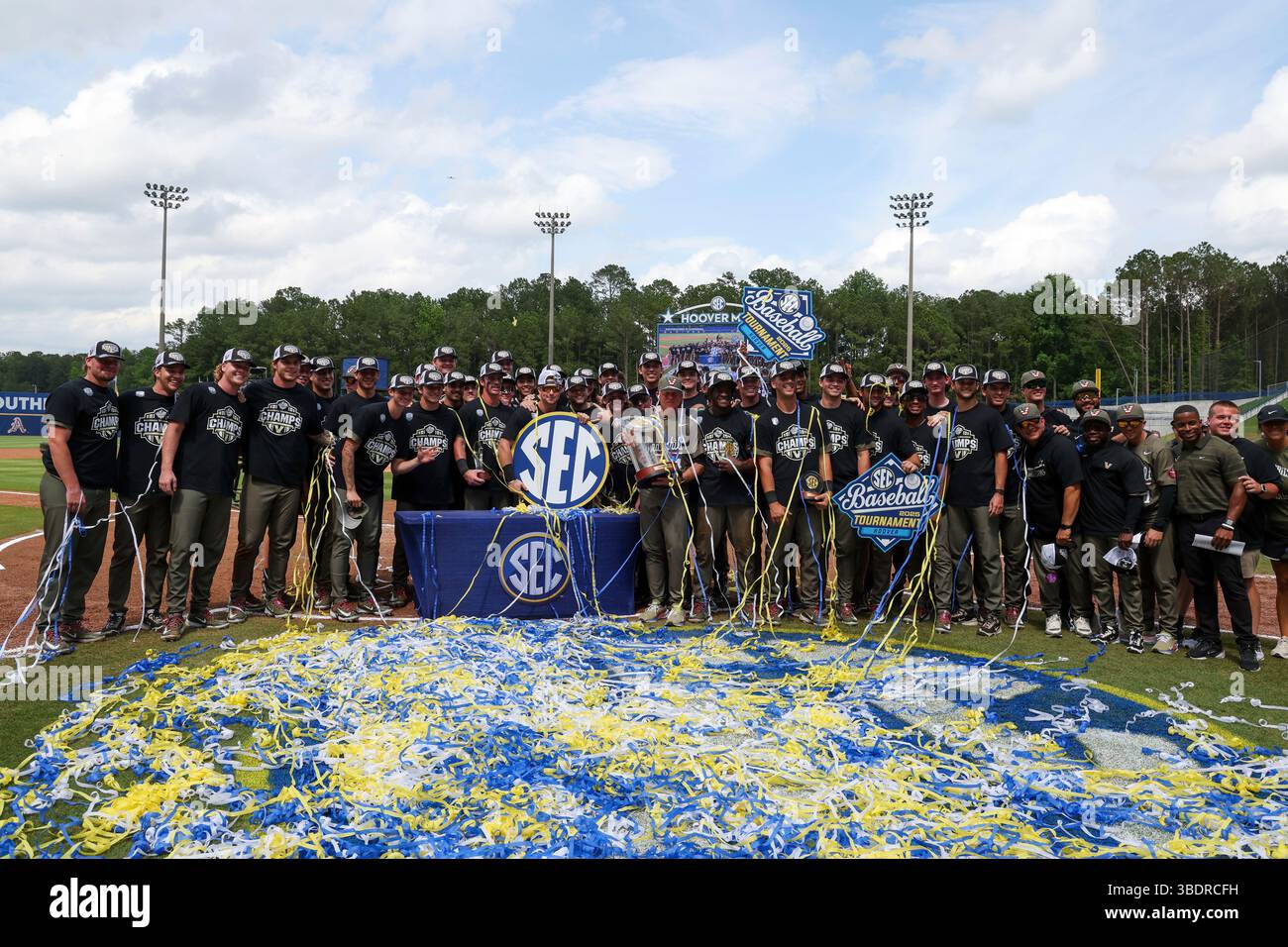 HOOVER, AL - MAY 25: Vanderbilt head coach Timothy Carter Corbin and ...