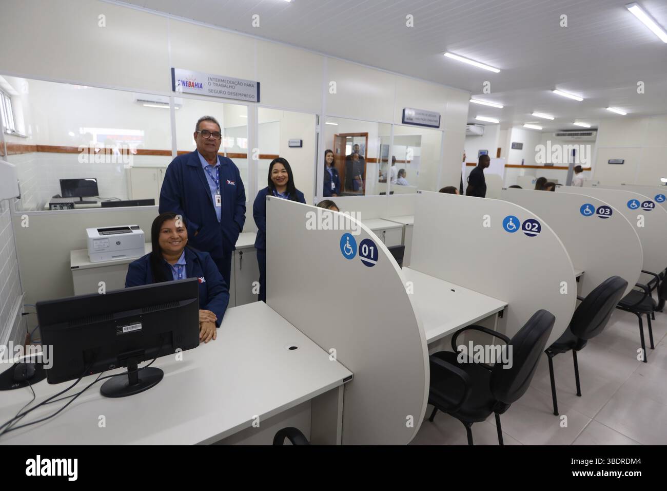 gandu, bahia, brazil - may 4, 2025: SAC service point - citizen service ...