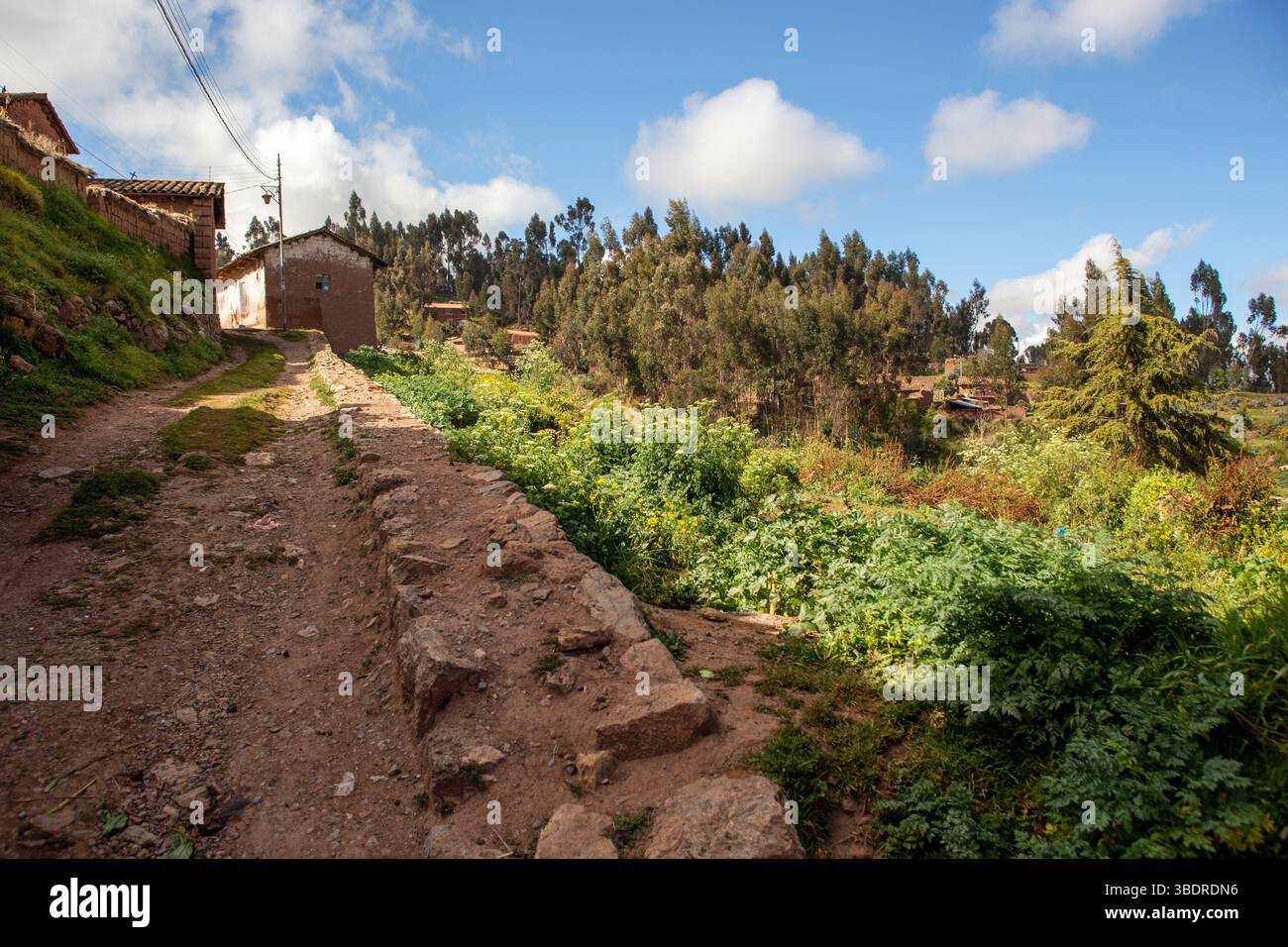 Peruvian Village Country Side, third World Country Stock Photo - Alamy