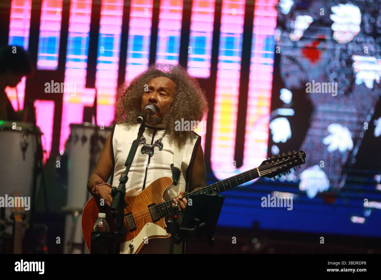 salvador, bahia, brazil - may 7, 2025: singer and composer Chico Cesar ...