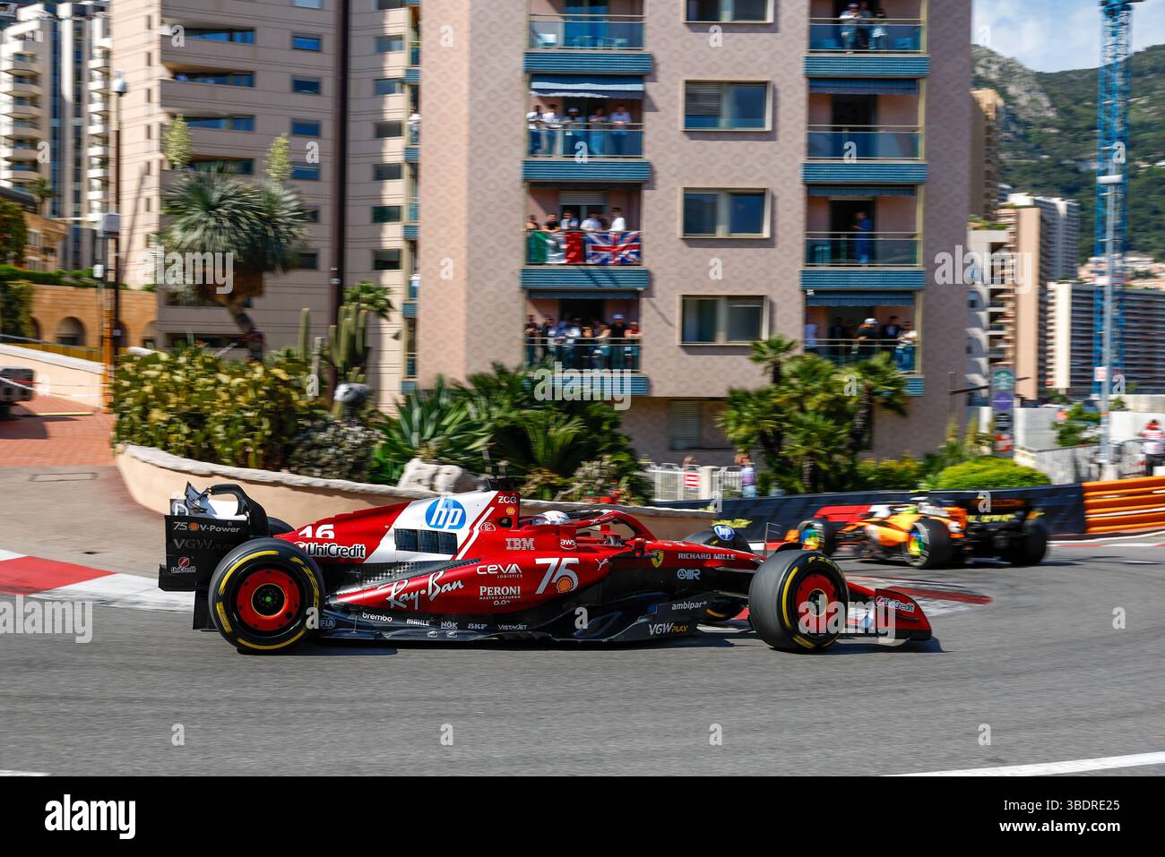 Monte-Carlo, Monaco. 25th May, 2025. #16 Charles Leclerc (MCO, Scuderia ...
