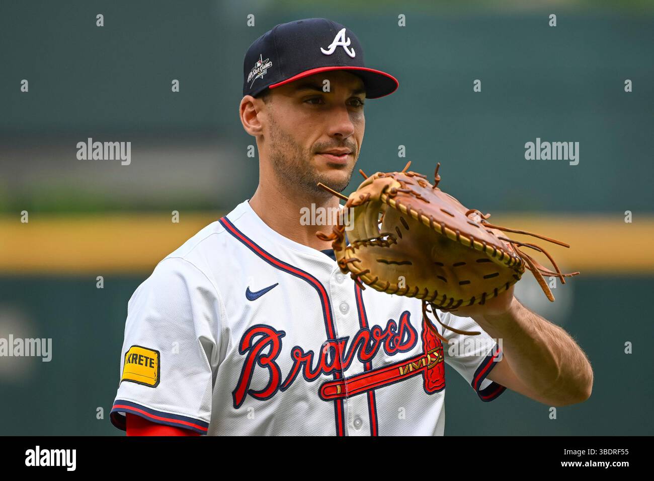 ATLANTA, GA - MAY 25: Atlanta Braves first base Matt Olson (28) in the ...