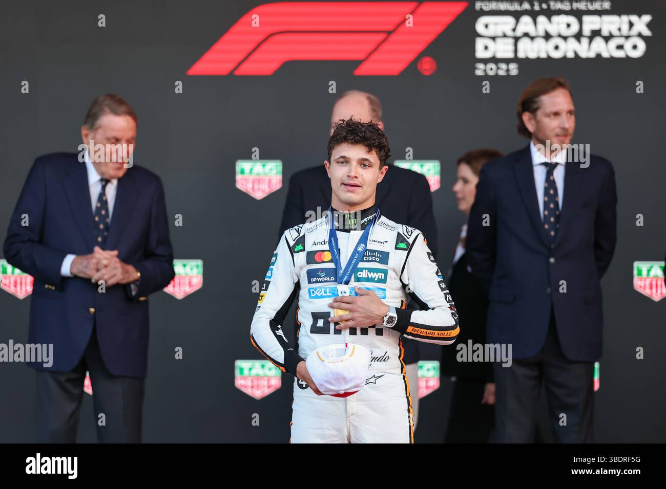 MONTE-CARLO, MONACO - MAY 25: Lando Norris of Great Britain and McLaren ...