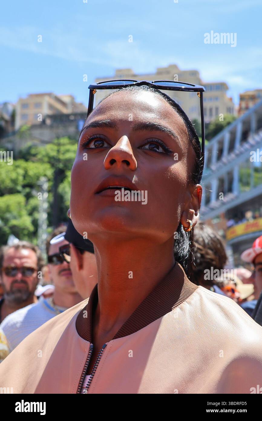 Monte Carlo, Monaco. 25th May, 2025. Simone Ashley during the F1 Grand ...