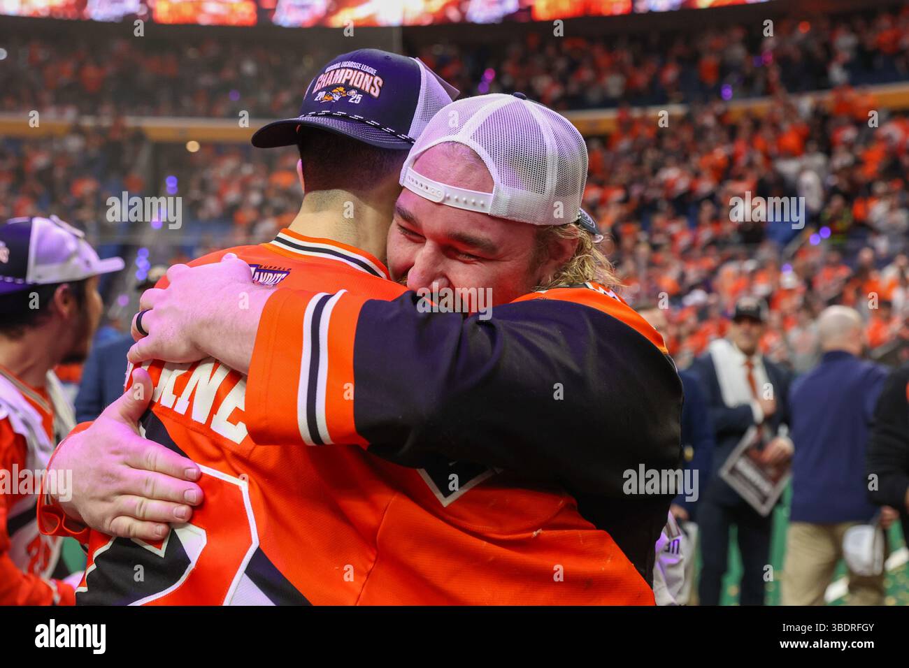 Buffalo, New York, USA. 24th May, 2025. Buffalo Bandits forward Connor ...