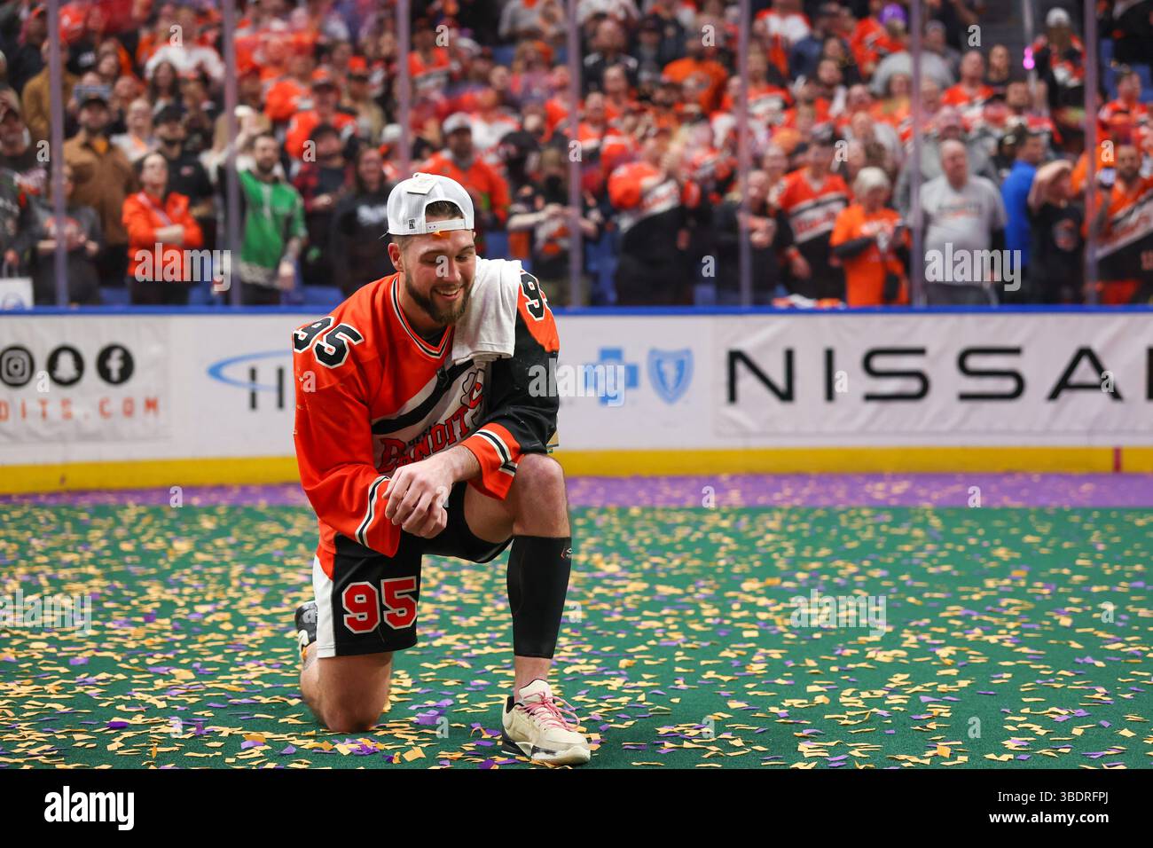 Buffalo, New York, USA. 24th May, 2025. Buffalo Bandits forward Chase ...