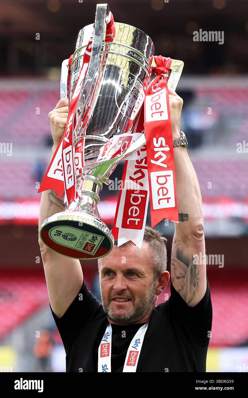 Wembley Stadium, London, UK. 25th May, 2025. EFL League One Play Off ...