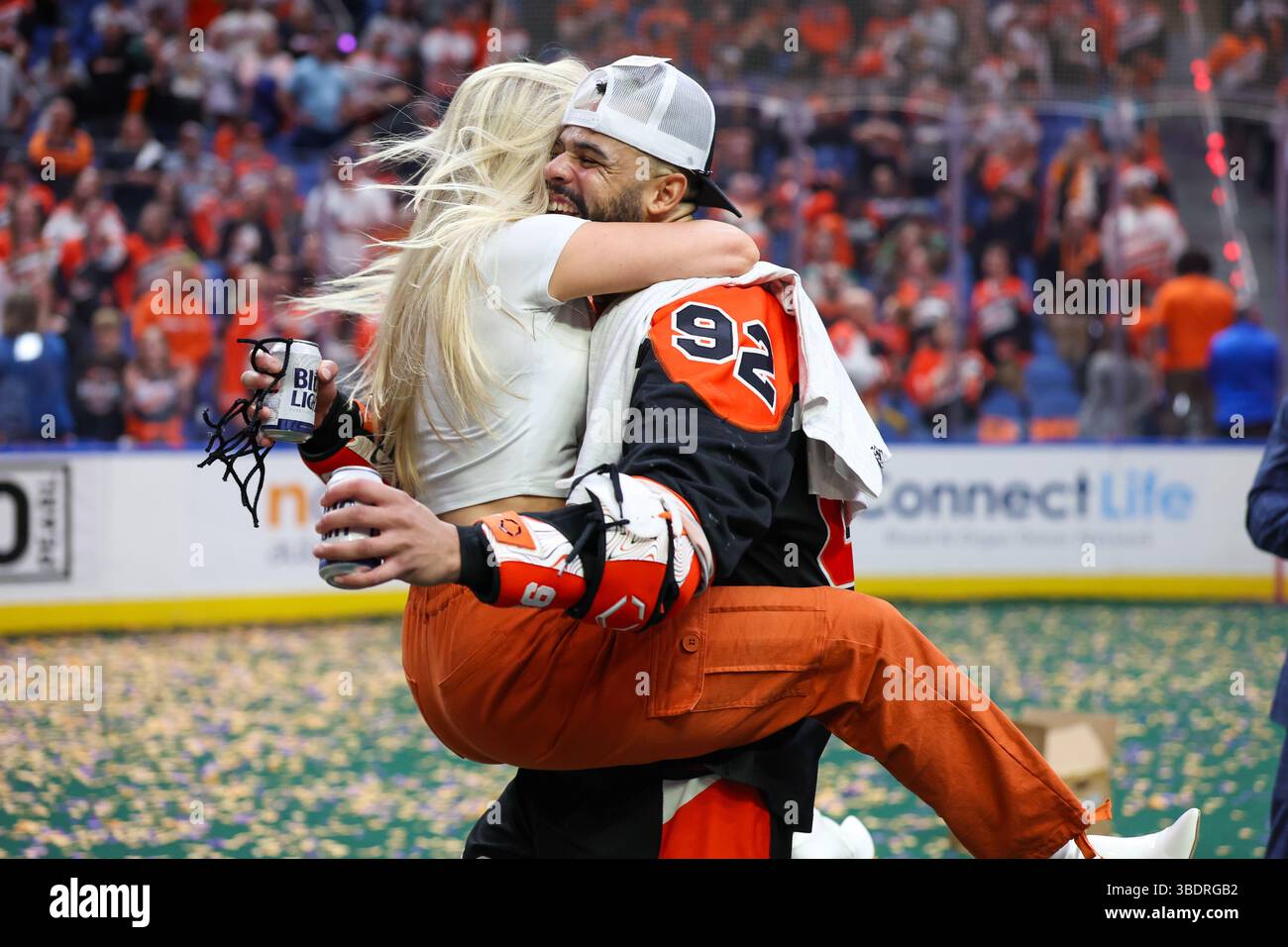 Buffalo, New York, USA. 24th May, 2025. Buffalo Bandits forward Dhane ...