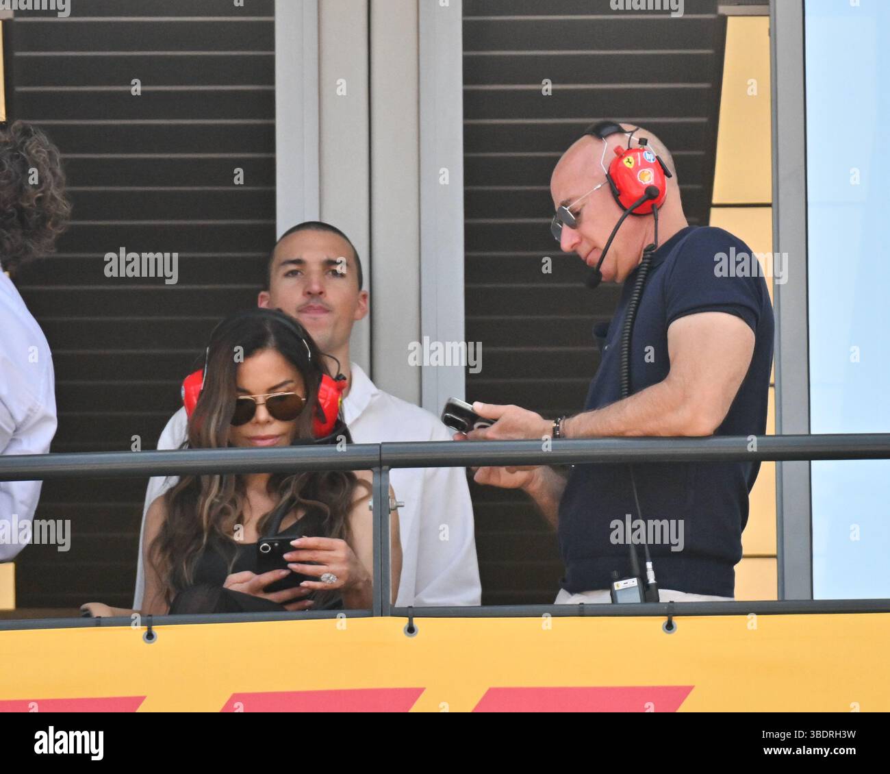 Monaco, Jeff Bezos and Lauren Sanchez at the Monaco GP 2025. photo ...