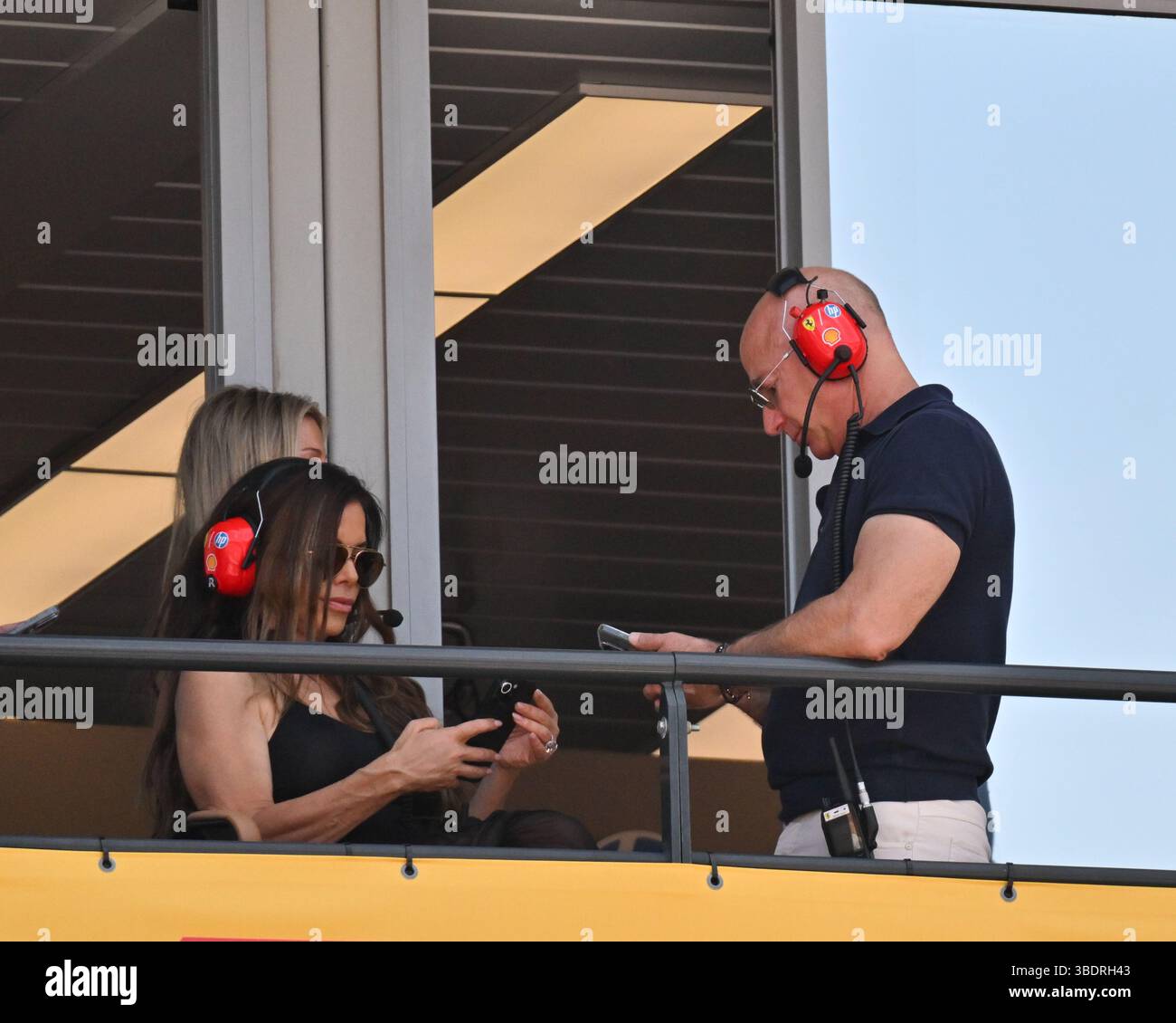 Monaco, Jeff Bezos and Lauren Sanchez at the Monaco GP 2025. photo ...