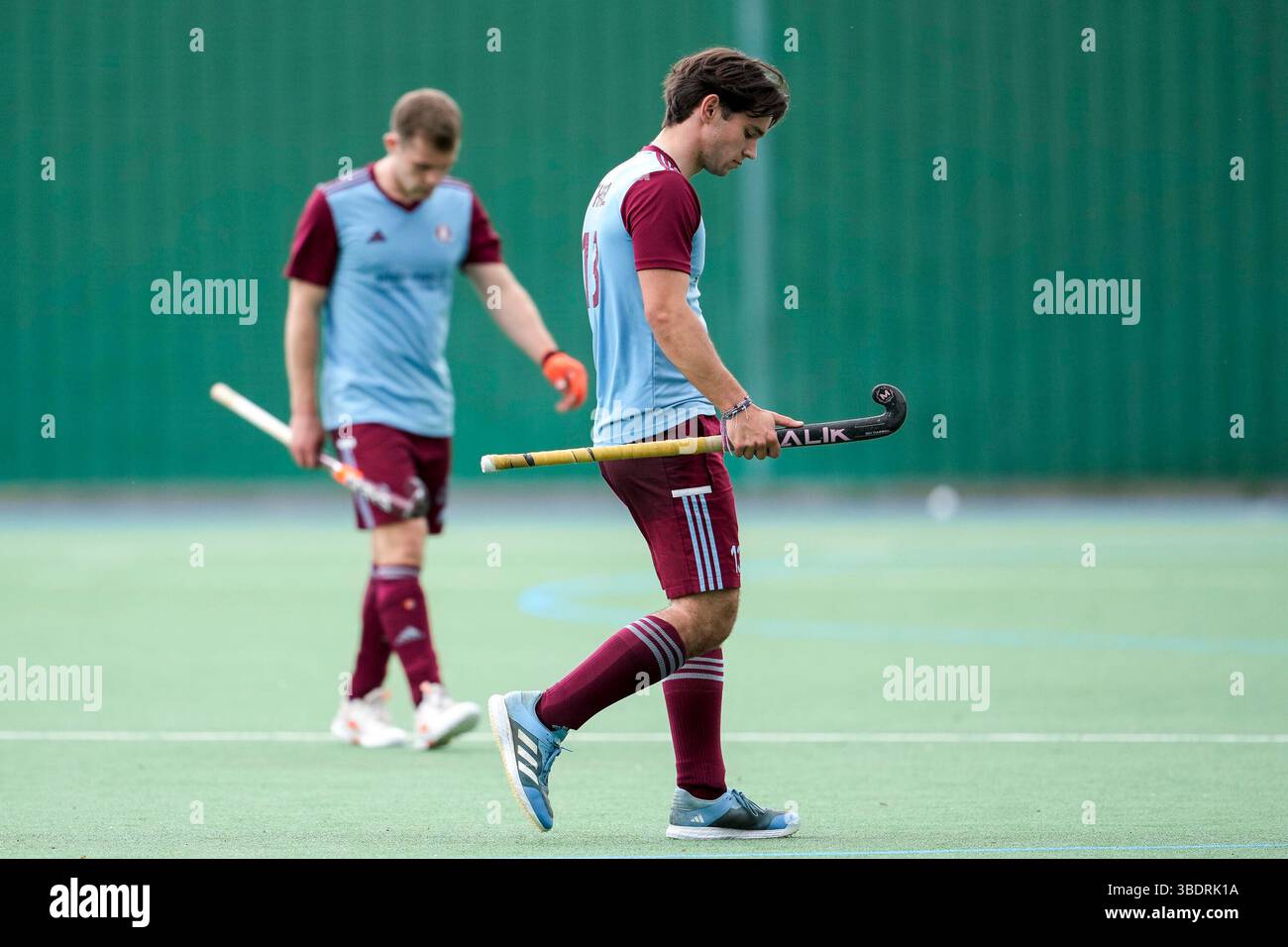 Mannheim, Deutschland. 25th May, 2025. v.li.: Cameron Golden (UHC, 9 ...