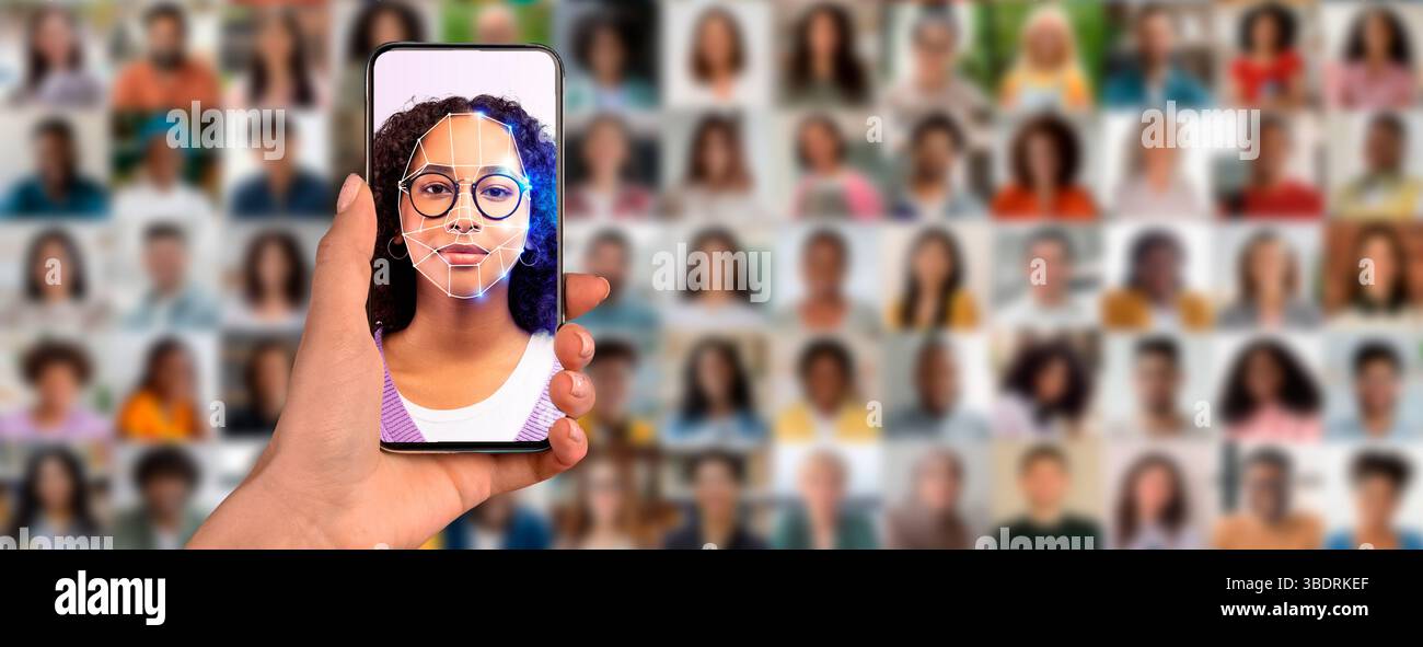 Modern technology enables facial recognition on smartphones for ...