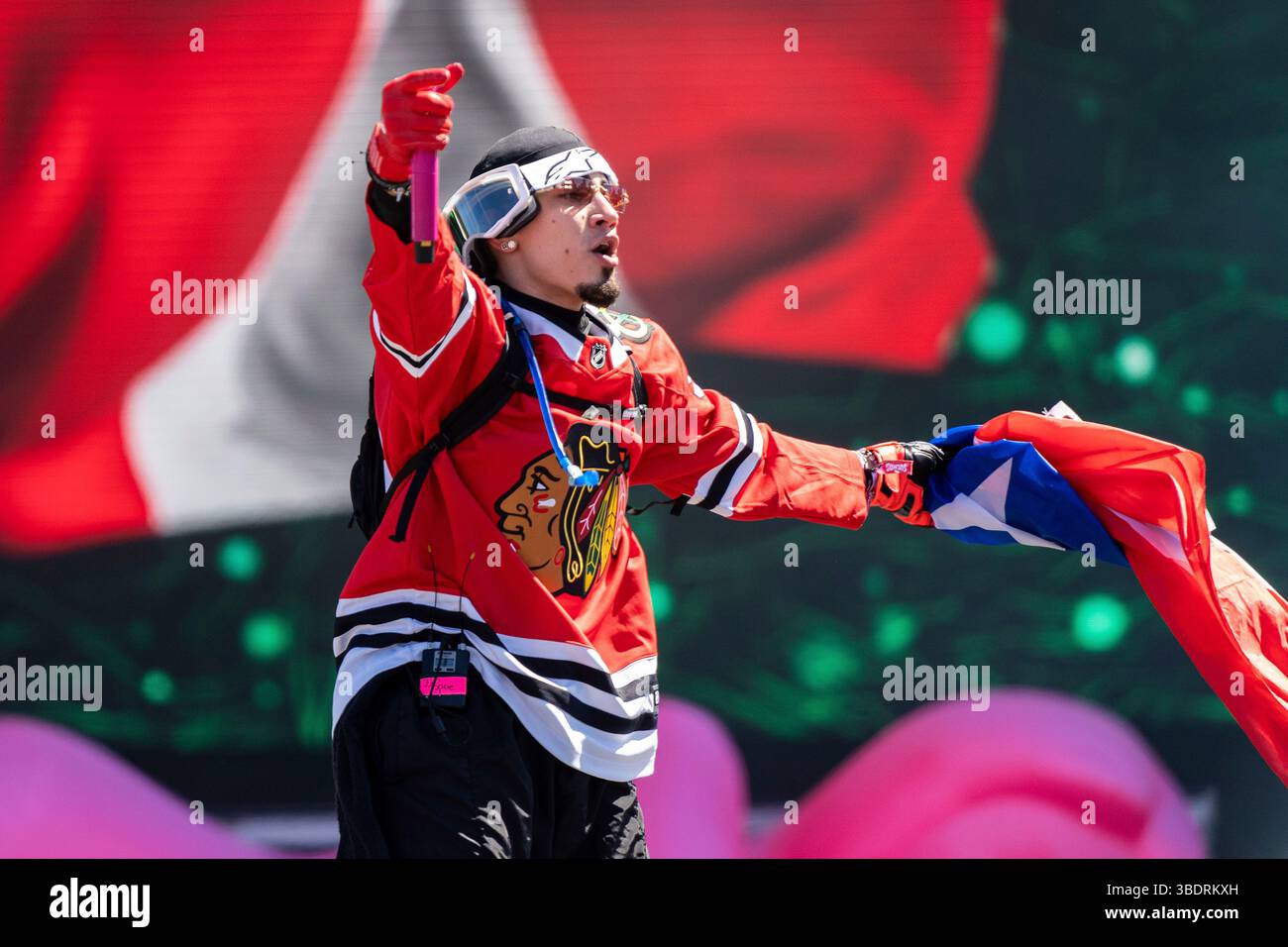 Omar Courtz performs at 2025 Suenos Music Festival on Sunday, May 25 ...