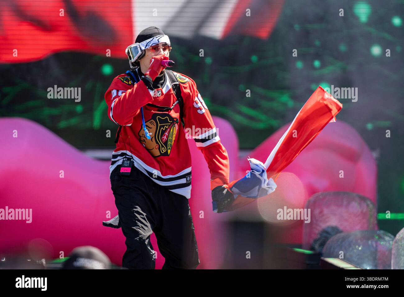 Omar Courtz performs at 2025 Suenos Music Festival on Sunday, May 25 ...