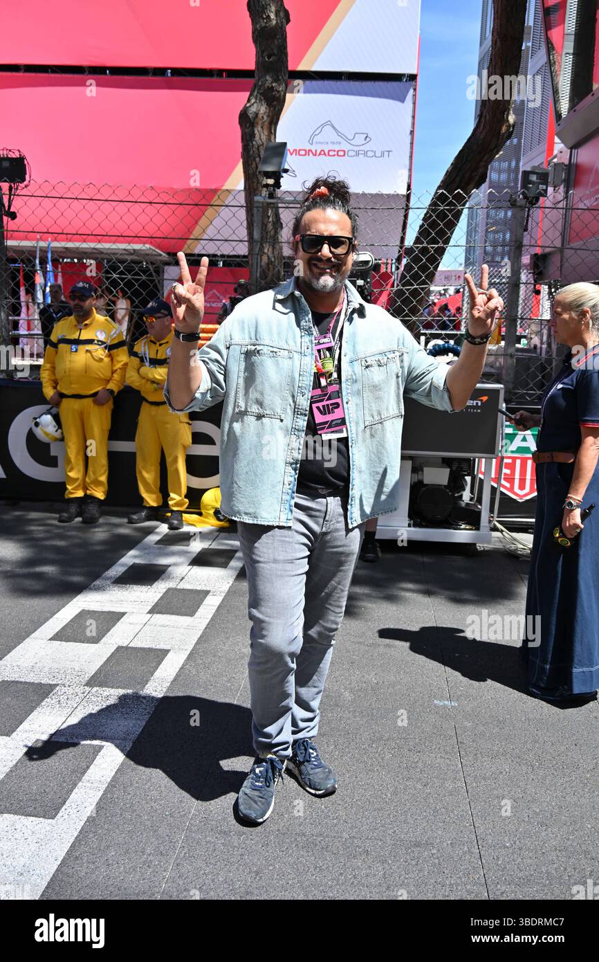 Monaco, Celebrities at the Monaco GP 2025. photo: Alessandro Borghese ...